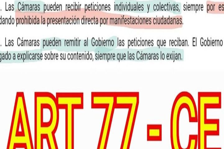 Significado y alcance del artículo 77 de la Constitución Española