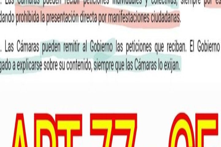 Significado y alcance del artículo 77 de la Constitución Española